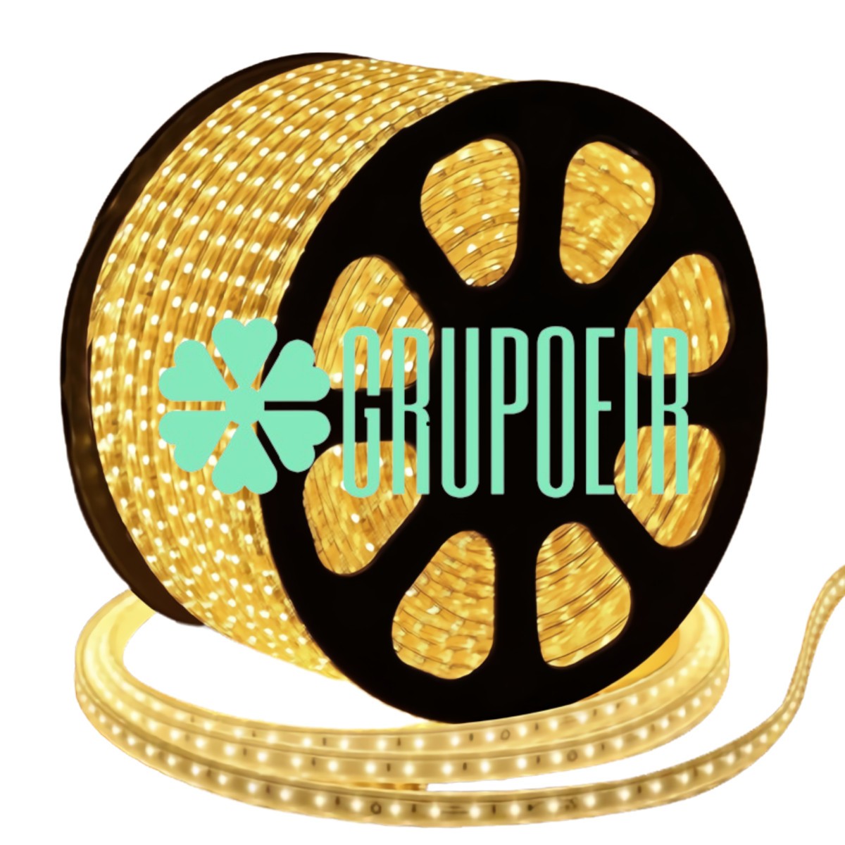 Manguera Led Calido 2835 Rollo 50 Metros Smd Exterior 120 Leds Por Metro