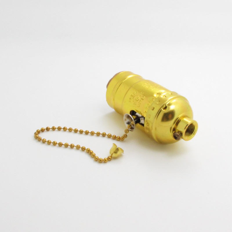 Socket Latonado Dorado Cadena - Grupo Electro Industrial Renovable