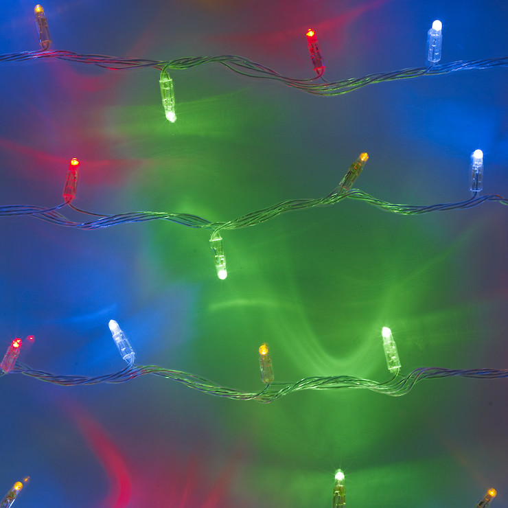 Series 300 Luces Led 15 Mts Magica Decoracion Multicolor