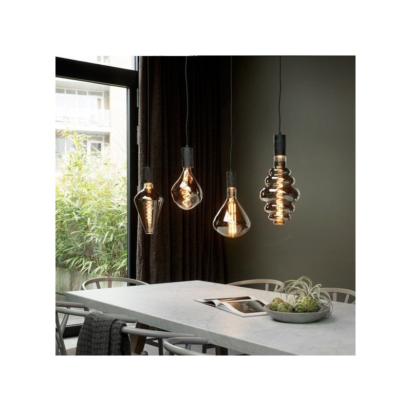 Foco Gigante XL Decorativo Cromado Edison LED Oversized Titanium Vienna