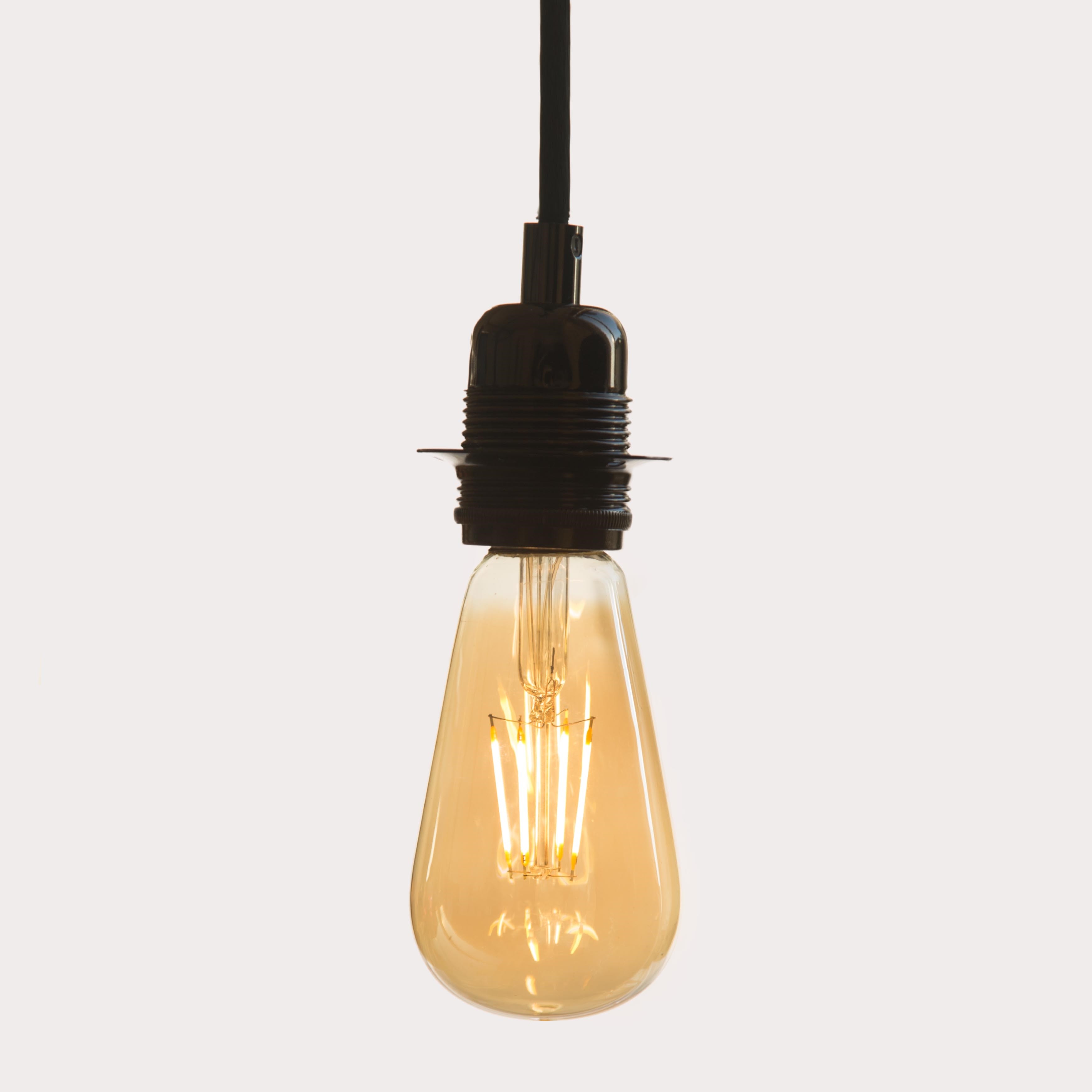 Foco Bulbo Edison Vintage LED Decorativo Retro Luz Cálida Clásico 4W