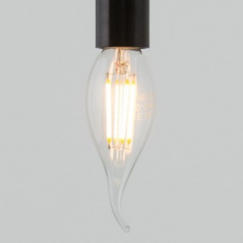 Foco LED Edison Repuesto Candelabro Candil Vela Retro E12 E27 2W