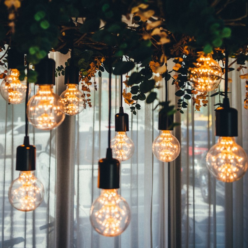 Foco LED Edison Vintage Luces Decorativas Luz Cálida Bombilla Fairy 4W