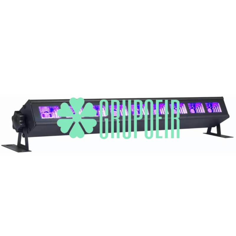 Barra Led Luz Negra 50 Cms 27W 9 Leds Uva Ultravioleta Hotel Bar ...